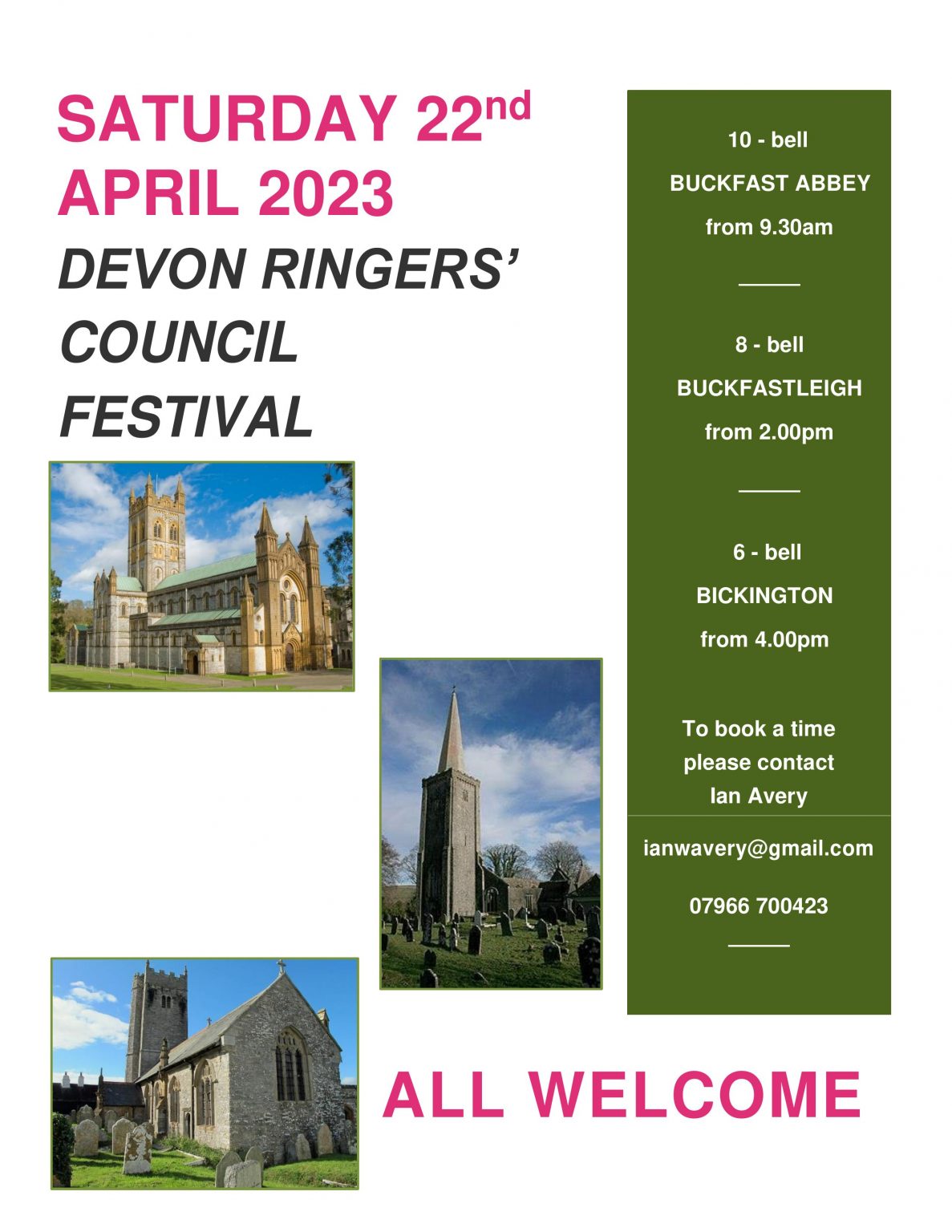 Devon Ringers Council Festival competitions 2023 – Devon Association of ...